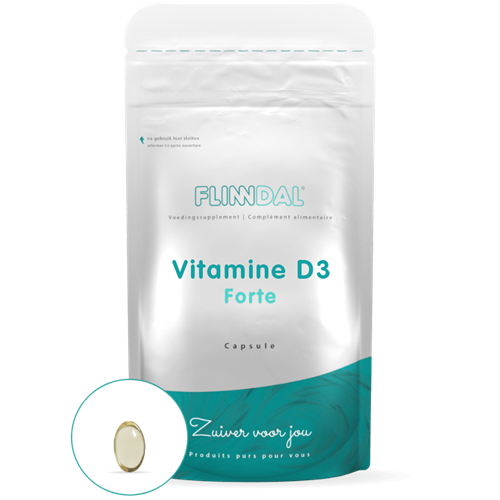 Vitamine D Forte 25 mcg bestellen? Capsule met 25 mcg (1000 IE) vitamine D3