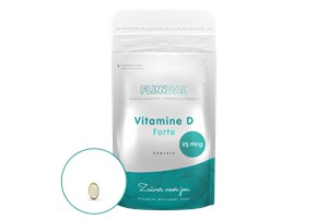 Vitamine D Forte 25 mcg bestellen? Capsule met 25 mcg (1000 IE) vitamine D3